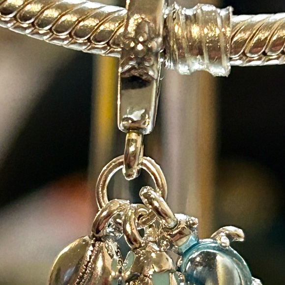 Pandora | Jewelry | Authentic Pandora Fish Sea Turtle Conch Triple Dangle Charm 79697c1 | Poshmark